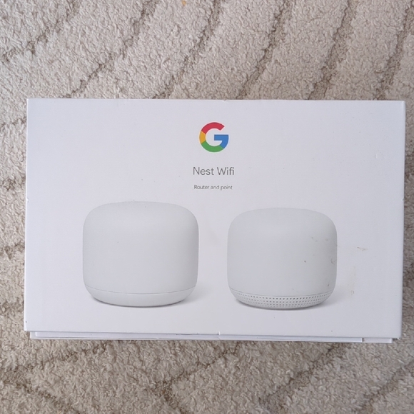 google | Networking | Google Nest Wifi Router And Point White | Poshmark
